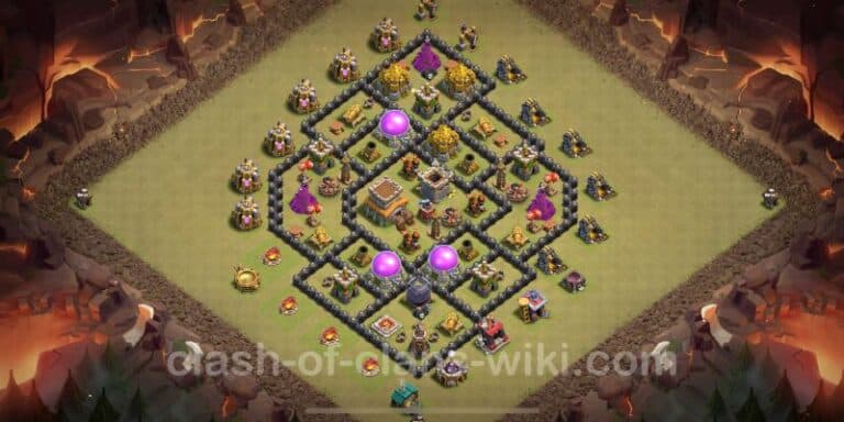 Meilleurs bases/villages HDV 8 | mai 2026